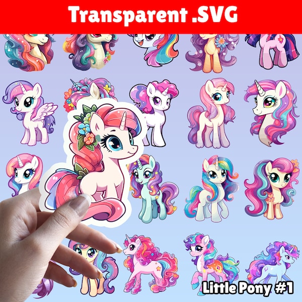 My Little Pony Stickers - Etsy