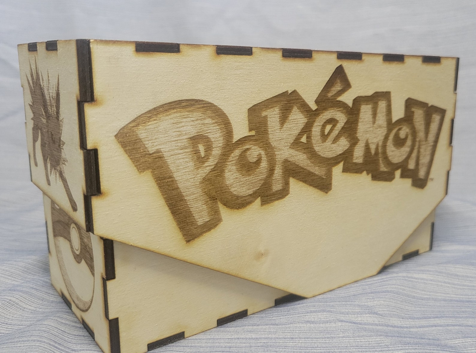 Pokemon Card Box Laser Cut File | Pokemon Card Holder SVG | Trading ...