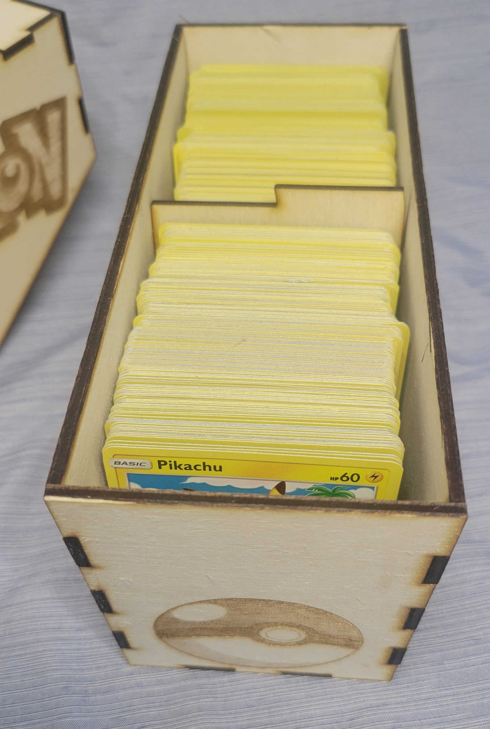 Pokemon Card Box Laser Cut File | Pokemon Card Holder SVG | Trading ...