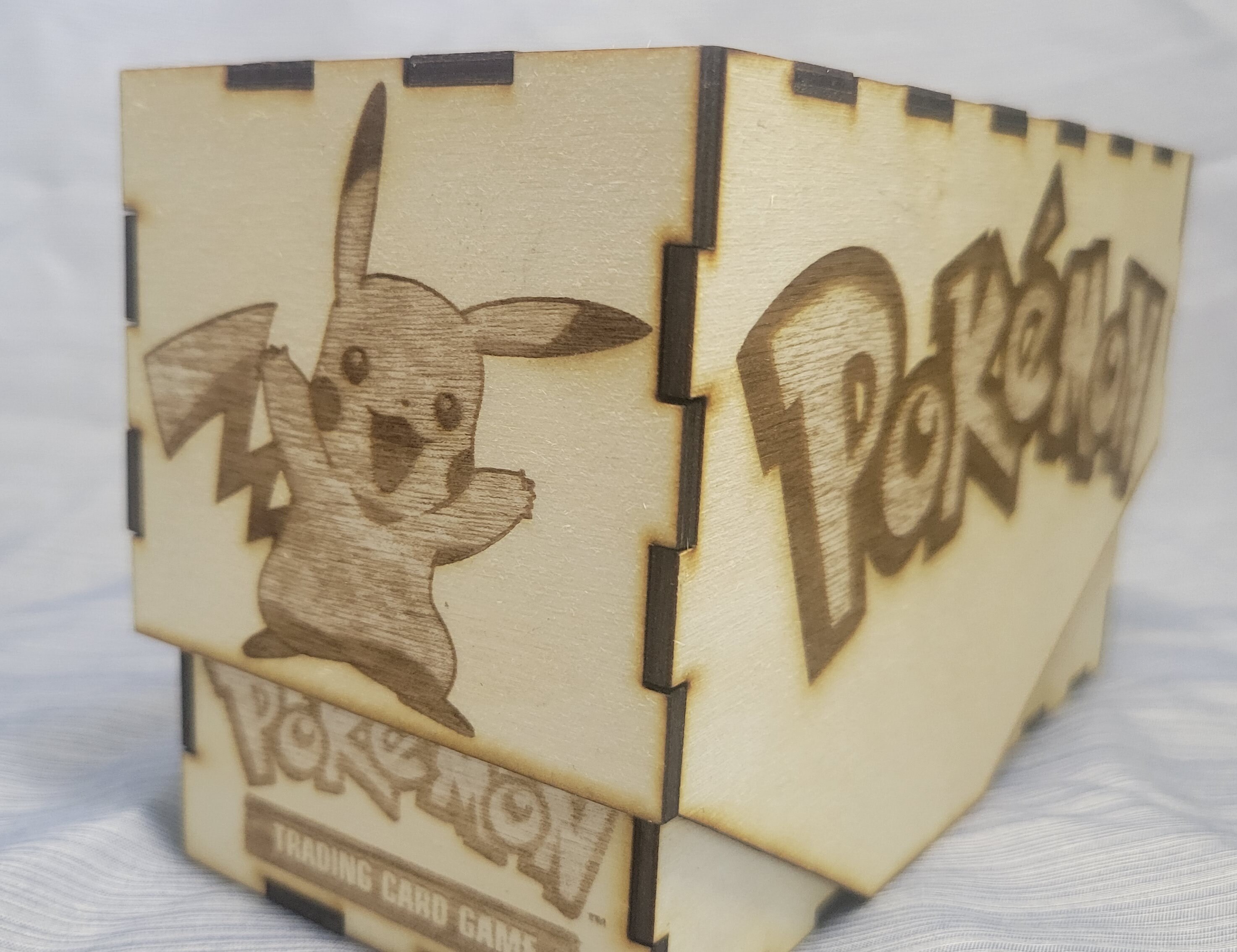 Pokemon Card Box Laser Cut File | Pokemon Card Holder SVG | Trading ...