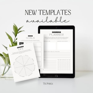 ADHD Goal Setting Mental Health Wellness Digital & Printable Worksheets ...