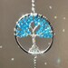 Blue Tree of Life Suncatcher - Etsy