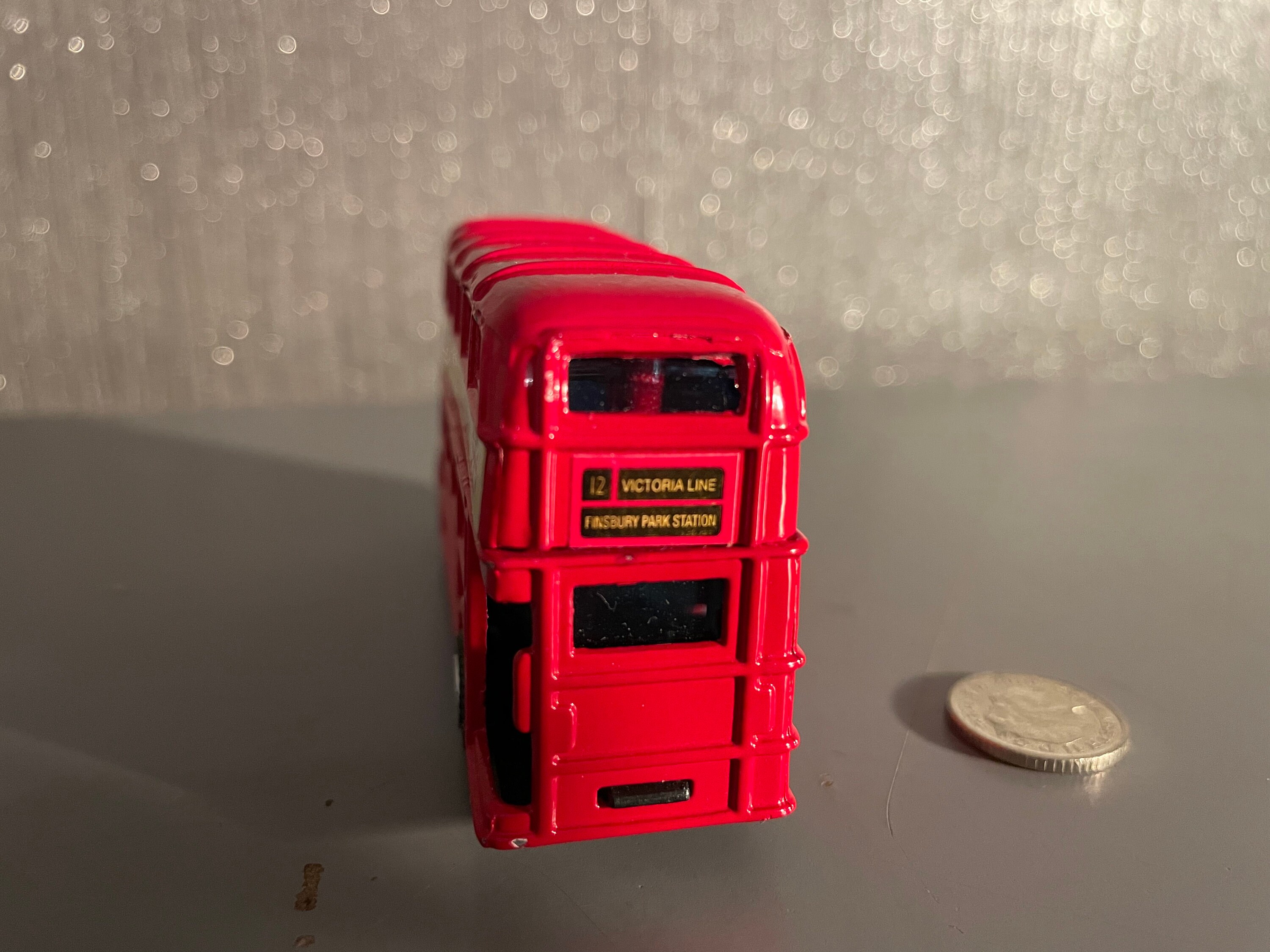 Vintage Double Decker London Tours Metal Toy Bus. - Etsy