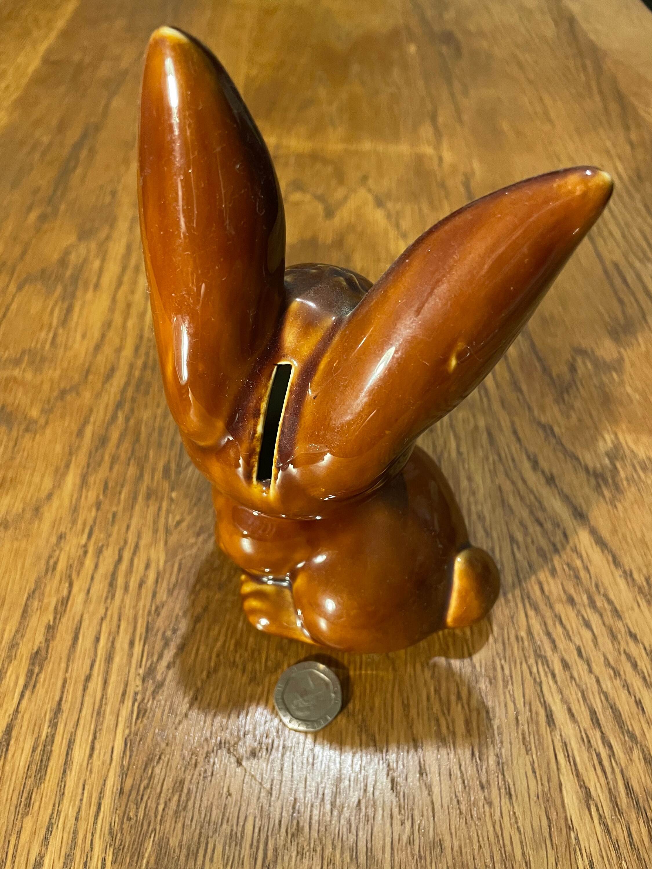RARE Kitsch Rabbit Money Box With Googly Eyes, 1960s | Price and ...