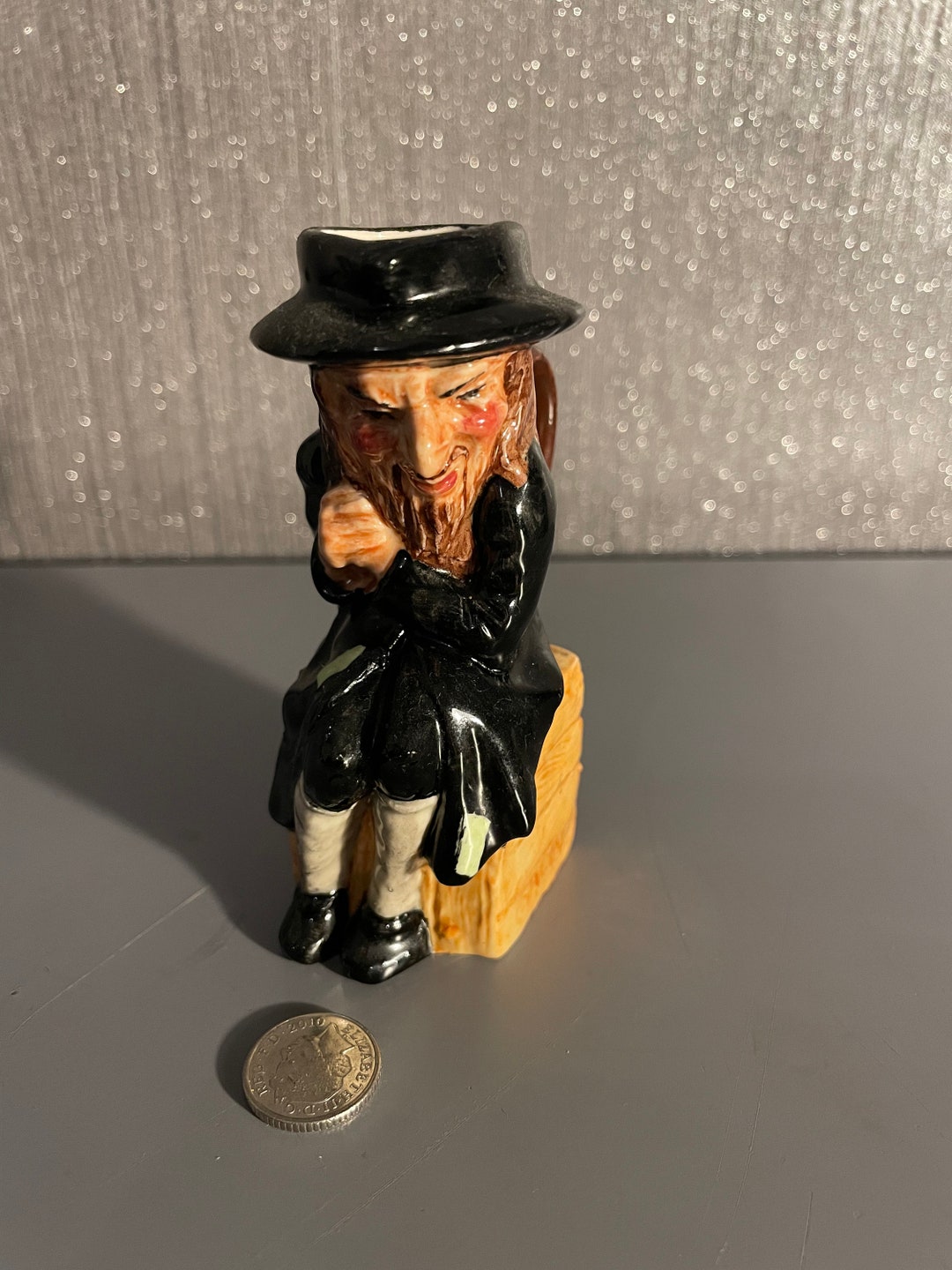Fagin Charles Dickens Oliver Twist Toby Jug by Artone England, Vintage ...