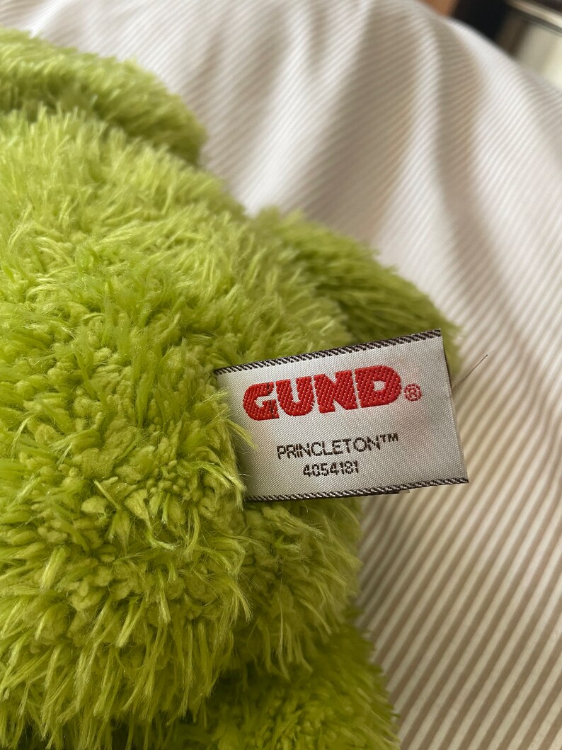 Vintage Gund Princelton Frog Collectors - Etsy