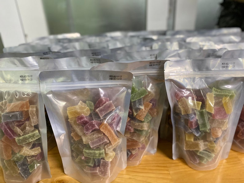Sea Moss Gummies Vegan Natural Organic Candy, Immune System Vitamins ...