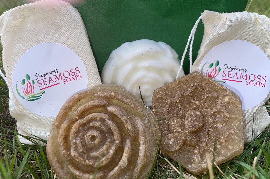 Sea Moss Soap, Gentle Bar Soap for Skin Health, Nourishing and ...