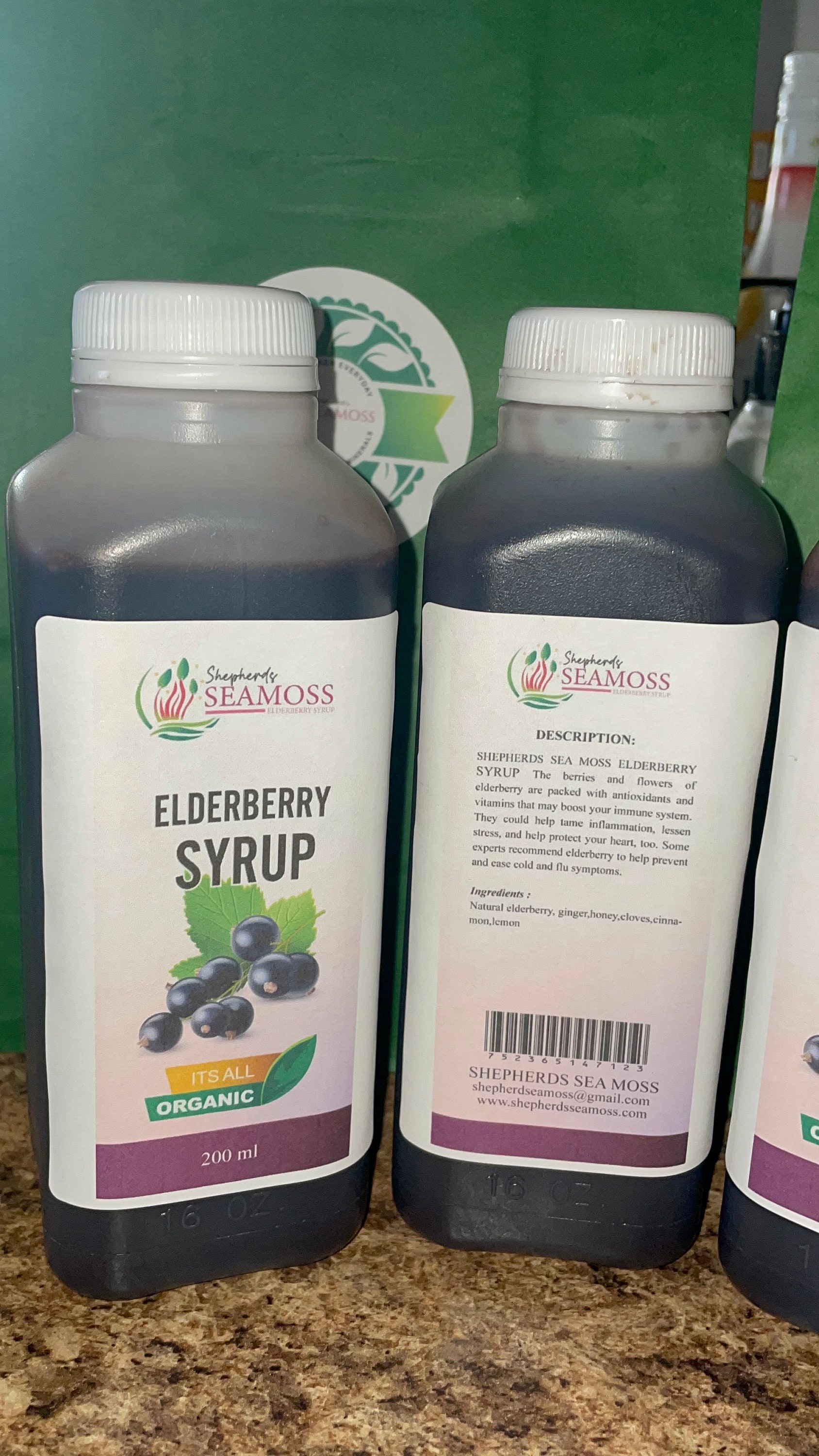 Elderberry Juice, Health & Beauty Elixir, Organic Drink, Missouri Fruit ...