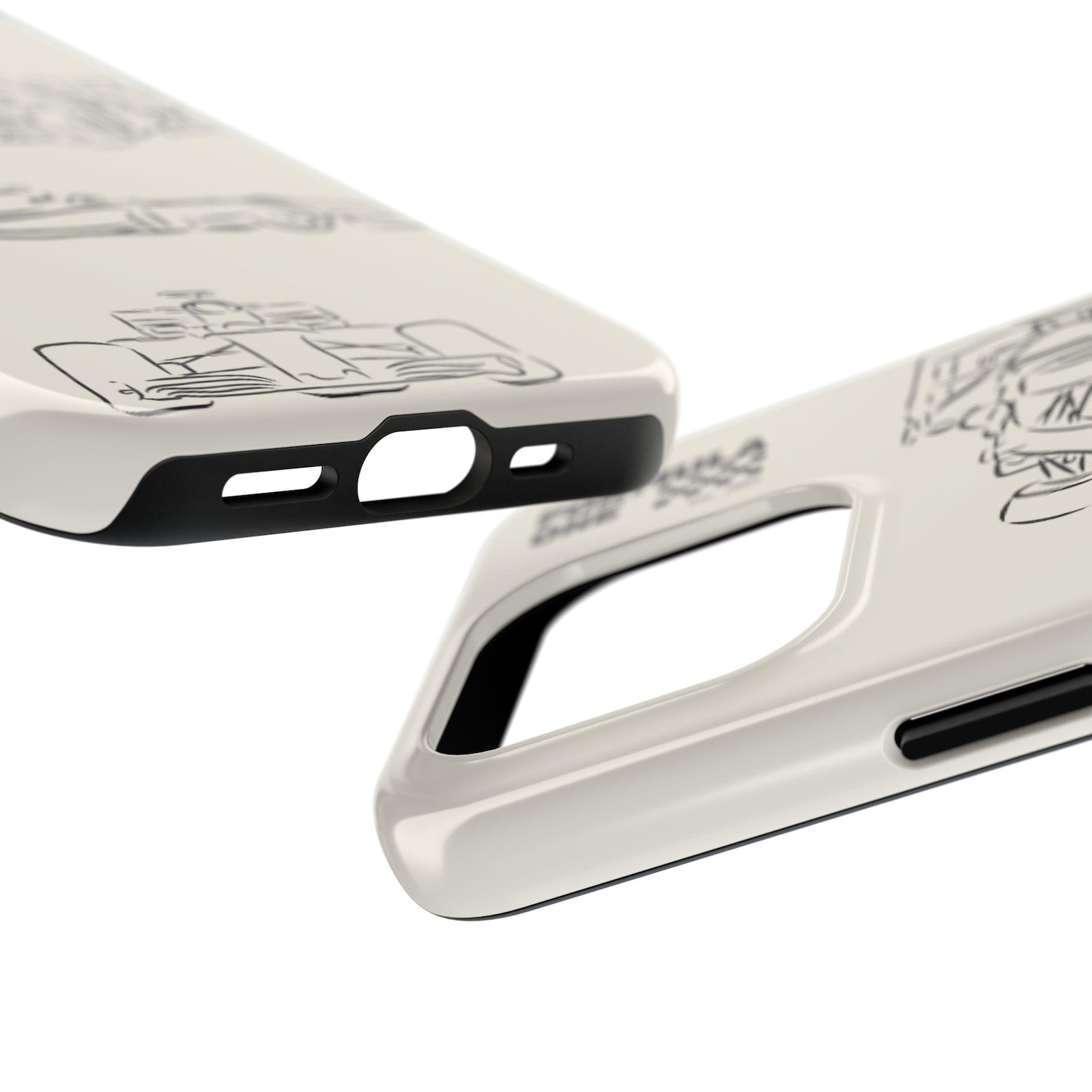 Formula 1 Phone Case: Black & White Racing Car Design - Etsy