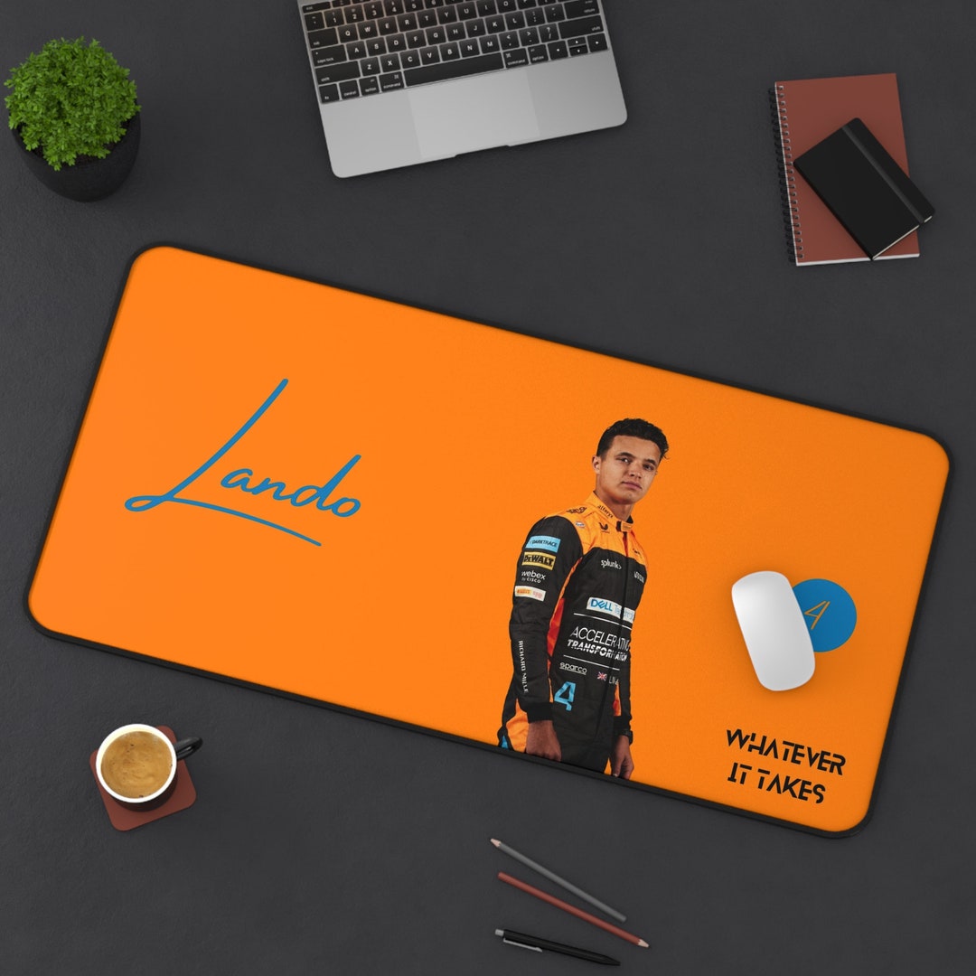 Lando Norris Desk Mat _ Mclaren, Formula One, Formula 1, F1, Lando ...