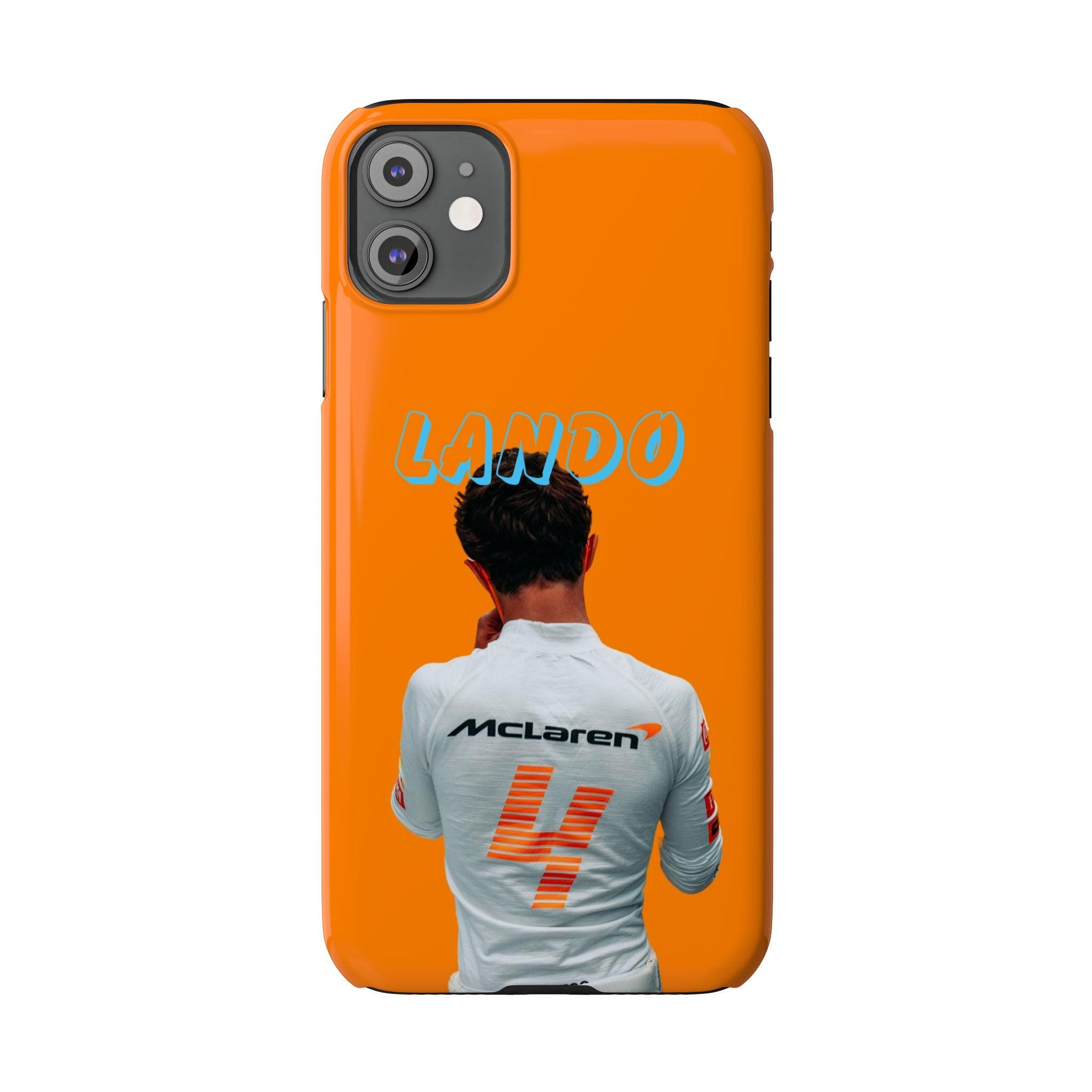 LAN #4 Lando Norris Mclaren F1 Team Formula 1 Formula One iPhone Case ...