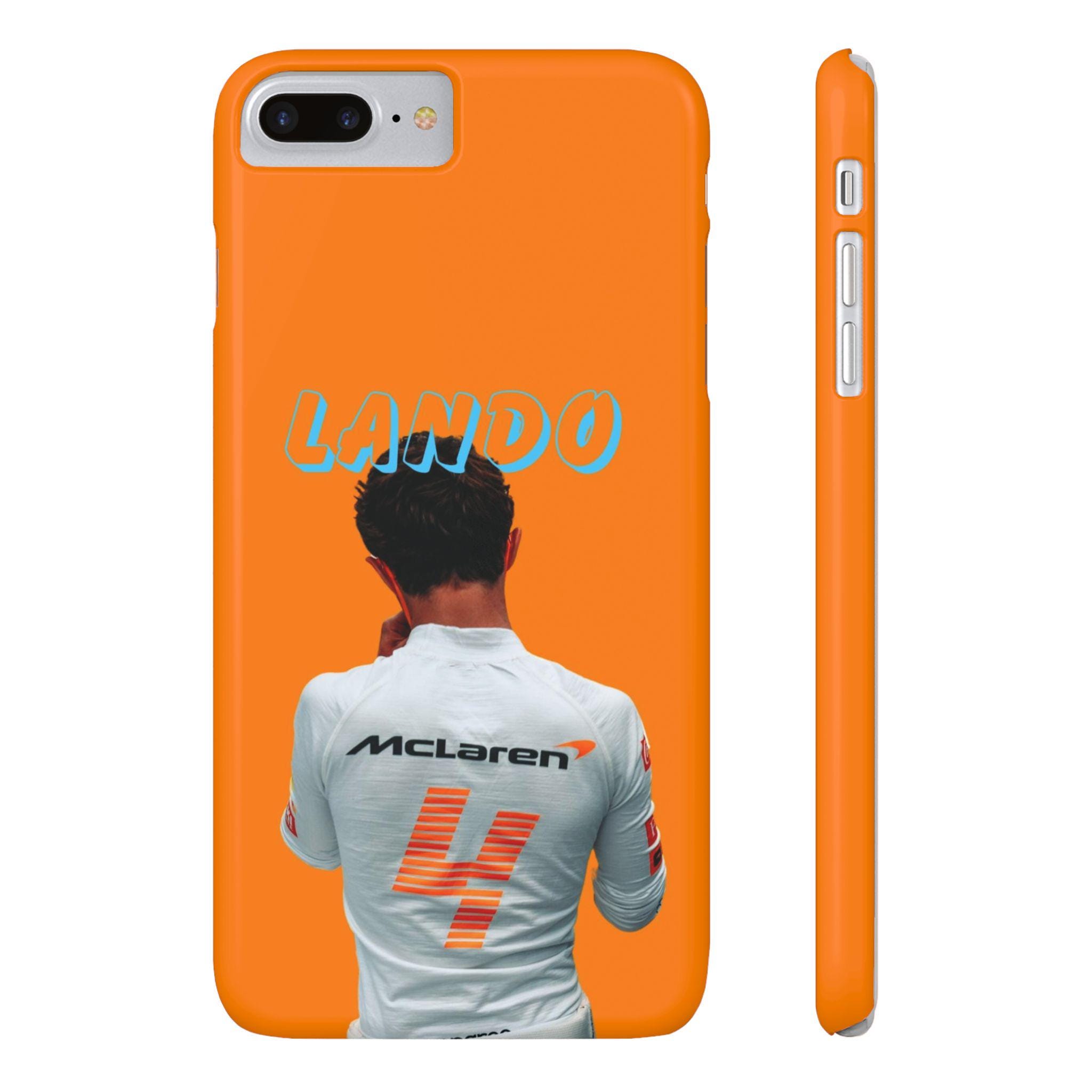 LAN #4 Lando Norris Mclaren F1 Team Formula 1 Formula One iPhone Case ...