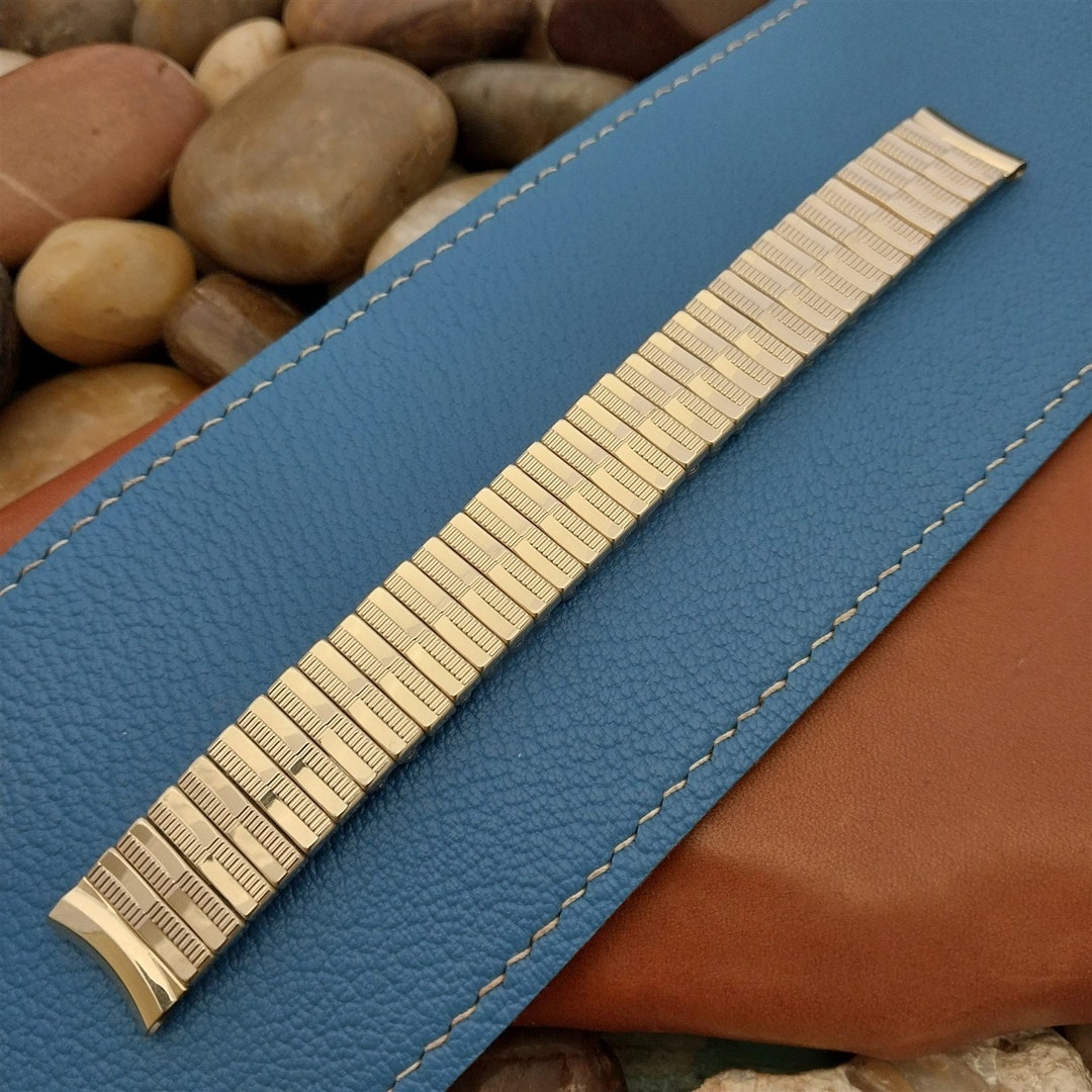 1960s Vintage Watch Band 5/8 Lenox USA Yellow Gold-filled Old-stock ...