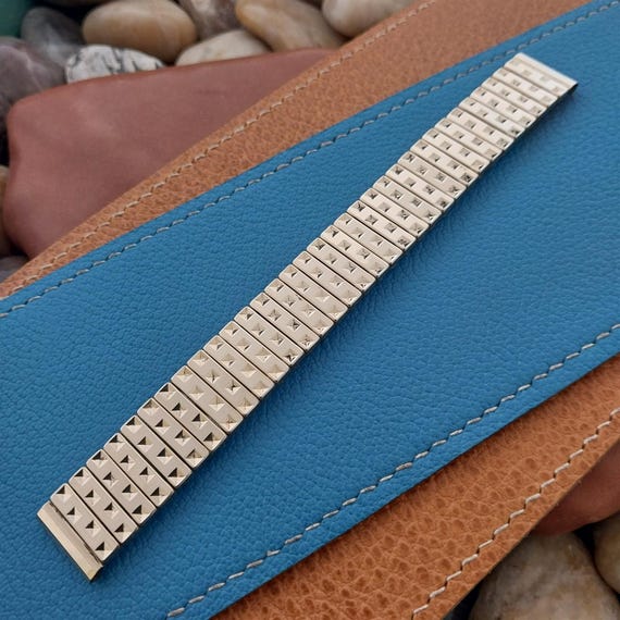 1960s Vintage Watch Band 3/4" Lenox USA Yellow Gold-F… - Gem