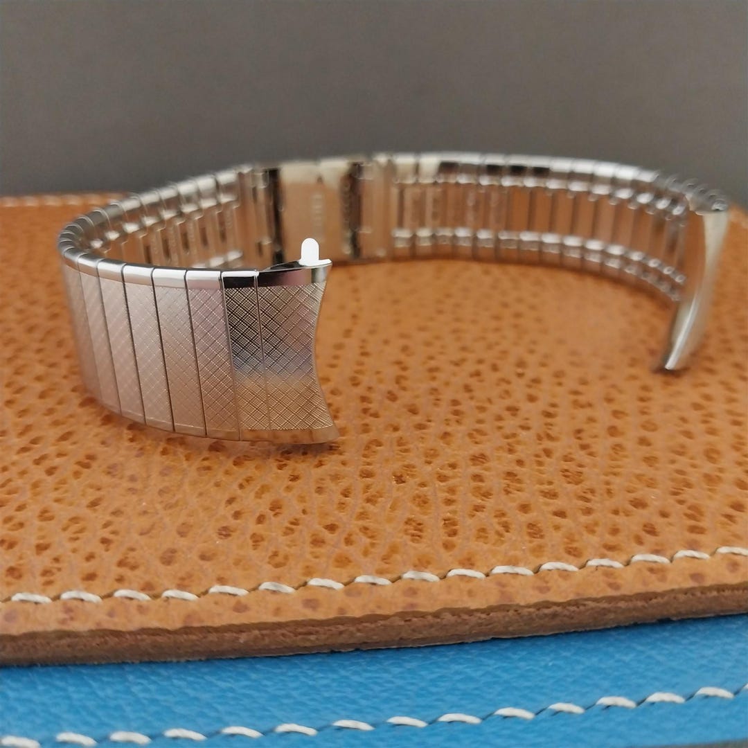 18mm Seiko Stainless Steel Stelux Stl Nos Vintage Watch Band - Etsy