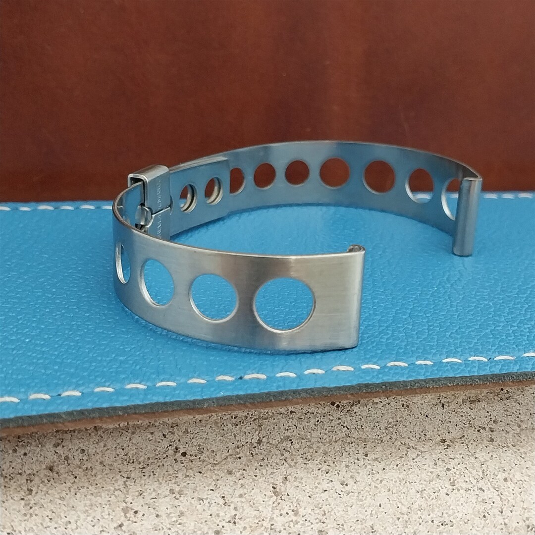 14mm Tissot GT Rally Stainless Steel Cuff Classic 70s Unused Vintage ...