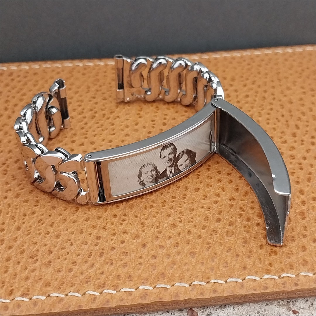 1940s Forget Me Not Sterling Silver & Stainless Steel Unused Vintage ...