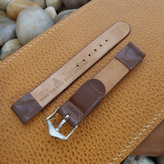 Vintage JB Champion 5/8" Shell Cordovan Brown Unused … - Gem