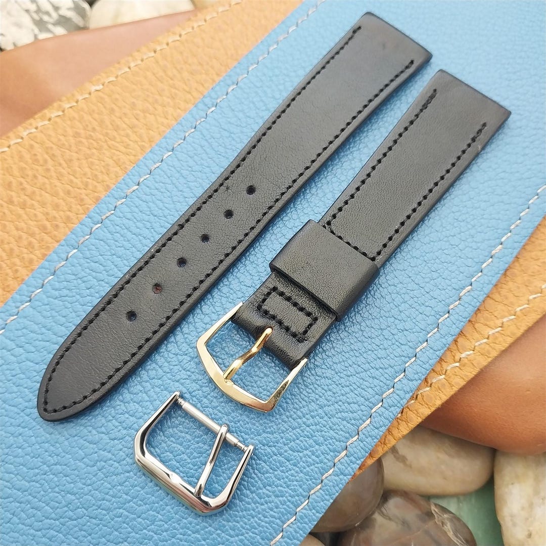 Vintage 19mm Mormac Tapered Norwegian Calf Classic Leather Nos 1960s ...