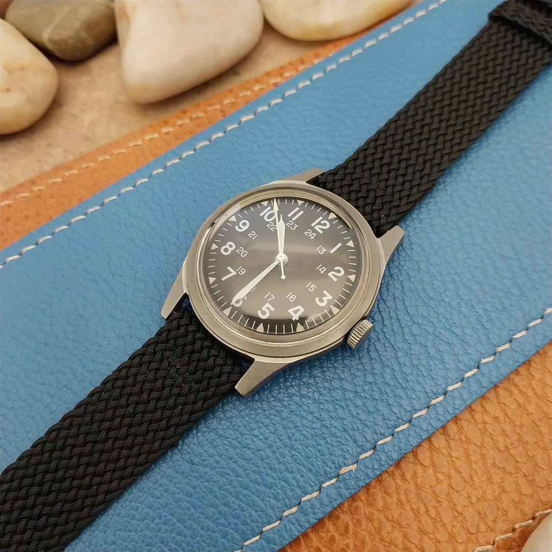 1973 Benrus GG-W-113 Vintage Military Watch Clean & Working Perfectly ...