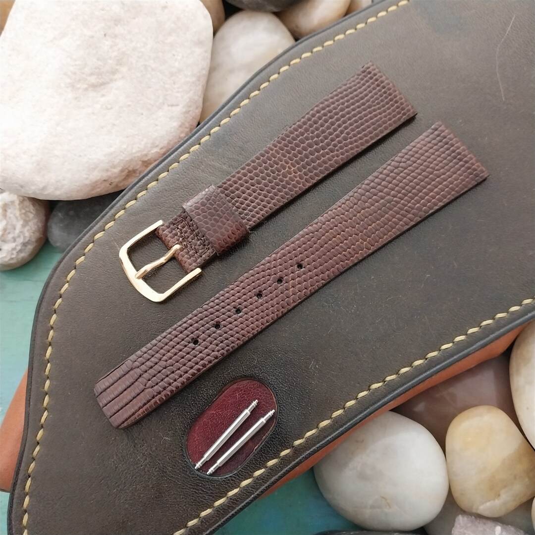 Seiko 20mm Lizard Strap & Signed Buckle Unused Vintage Watch Band - Etsy
