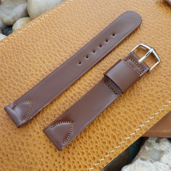 Vintage JB Champion 5/8" Shell Cordovan Brown Unused … - Gem