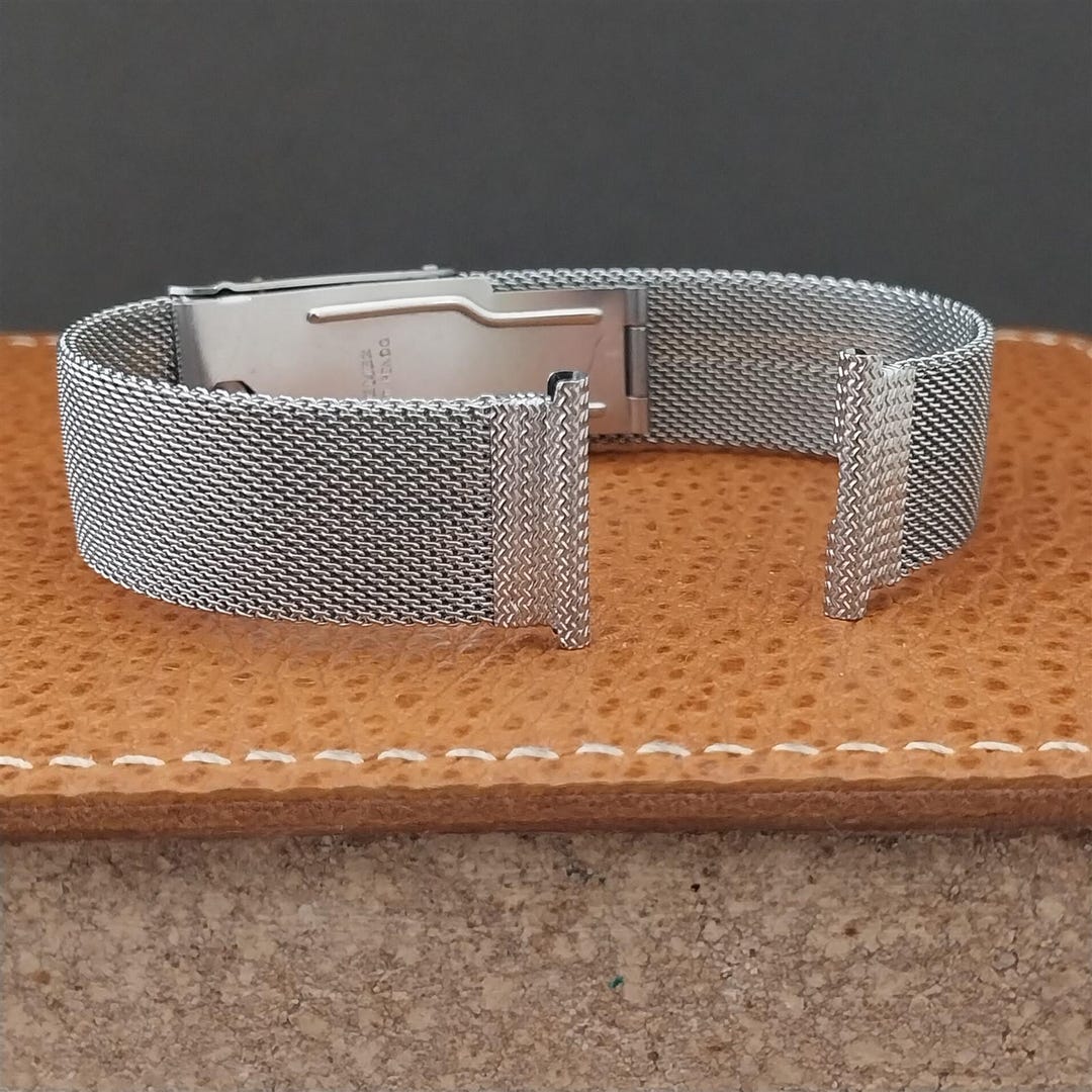 1930s Chromium Art Deco Mesh Gemex USA Nos Vintage Watch Band - Etsy