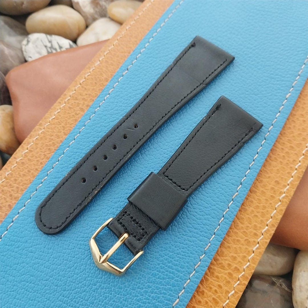 21mm 1960s 1970s Vintage Watch Band JB Champion USA Scandia Calf ...