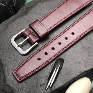 18mm Wire Lug Military Mormac Classic Leather Unused Nos Vintage Watch ...