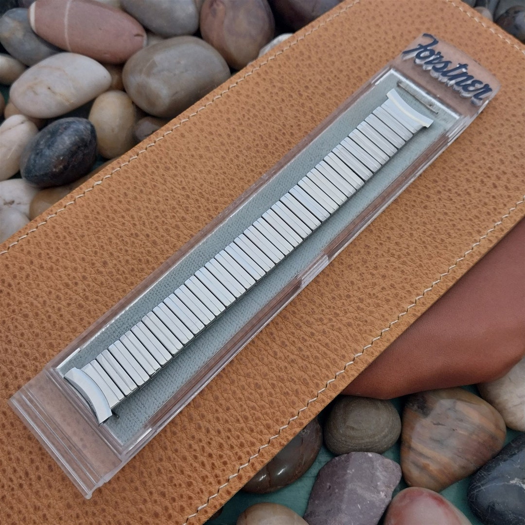 Vintage 19mm 18mm 16mm 1950s Stainless Steel Lassic Stretch Forstner ...