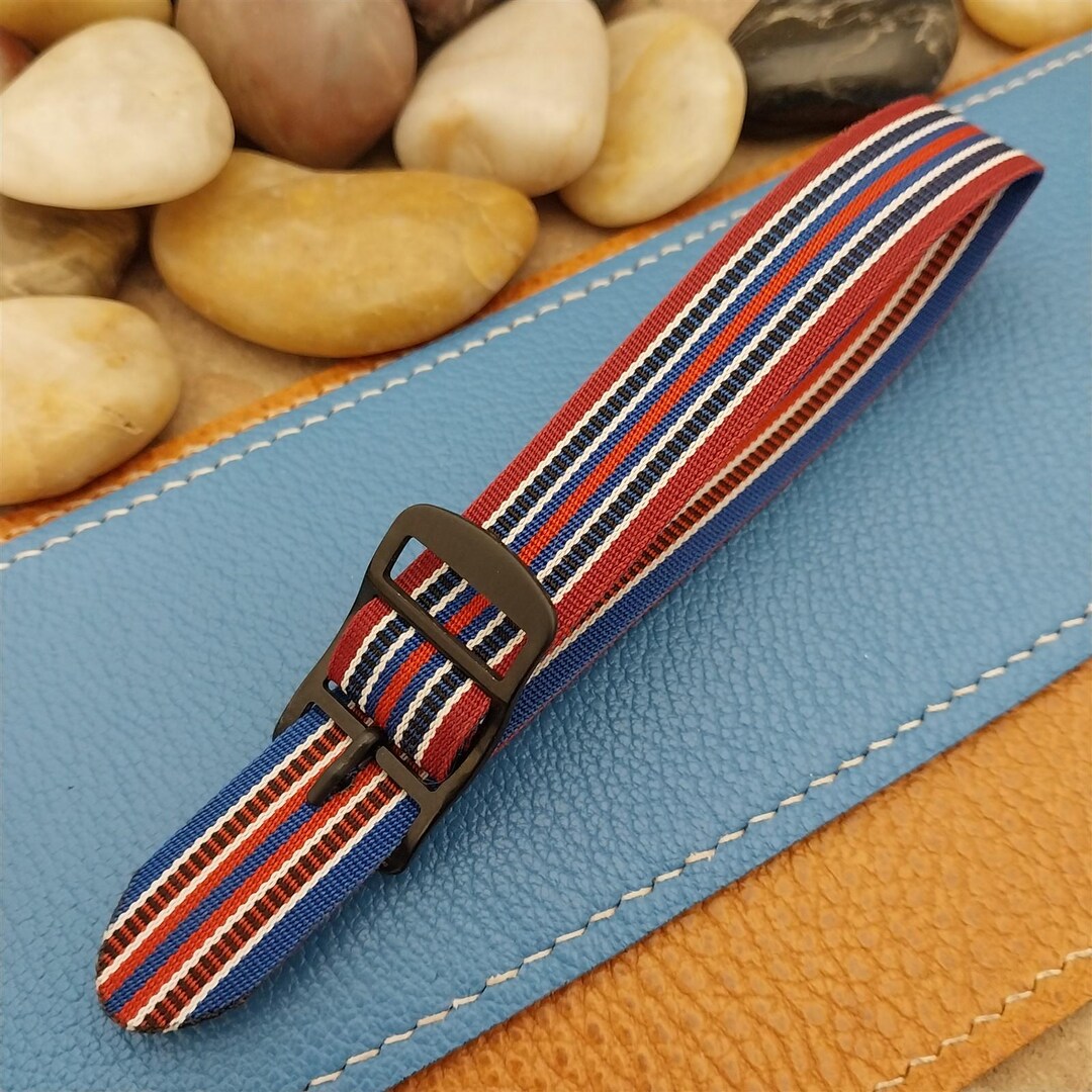 Vintage 16mm 1960s Reversible Striped Perlon Classic Single Pass NOS ...