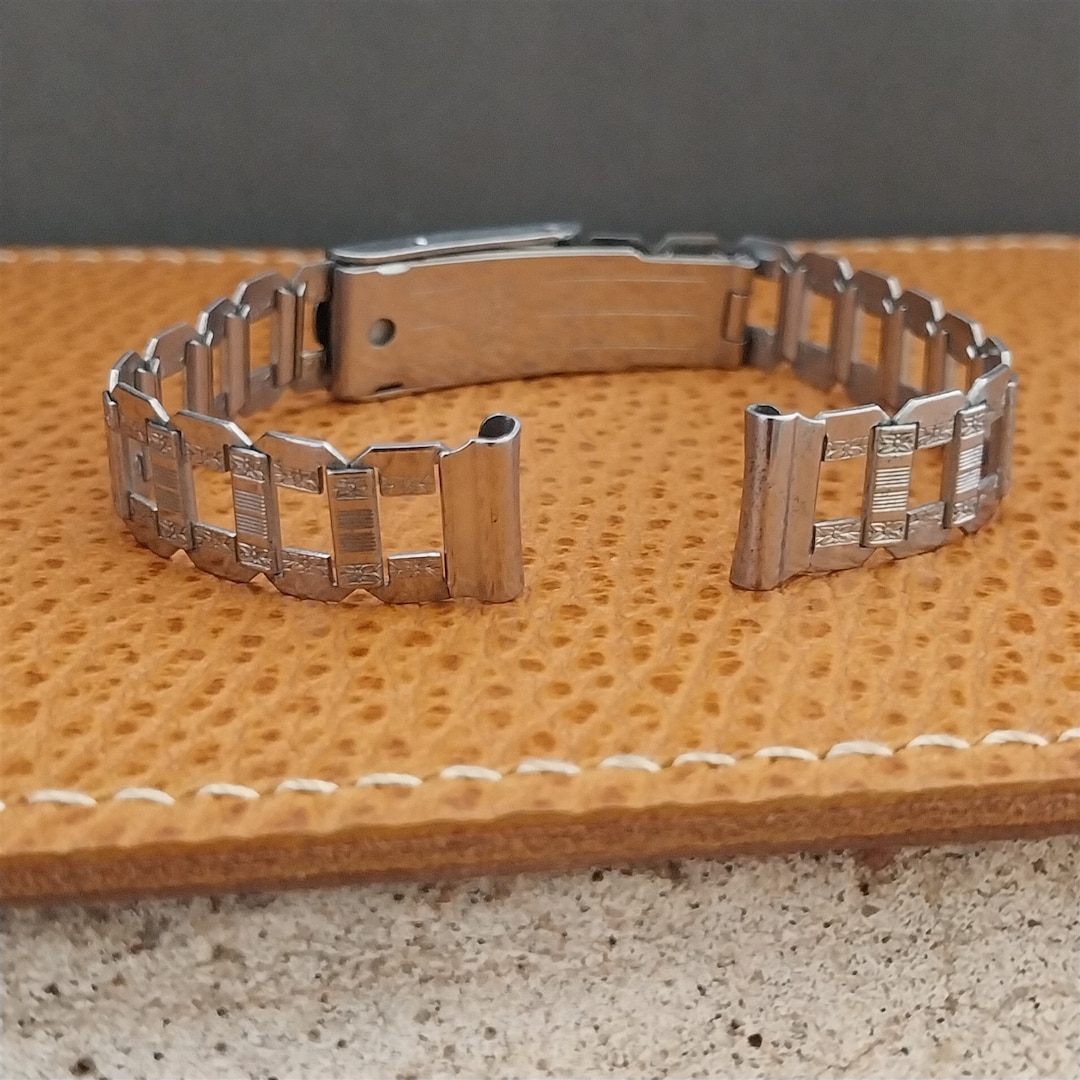 11mm 1920s-1930s Chrome Plated Wire-lug Ladies Unused Vintage Watch ...