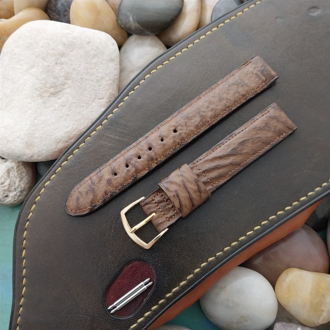 5/8" Tiger Shark Mormac Single-keeper Classic Nos Unused Vintage Watch ...