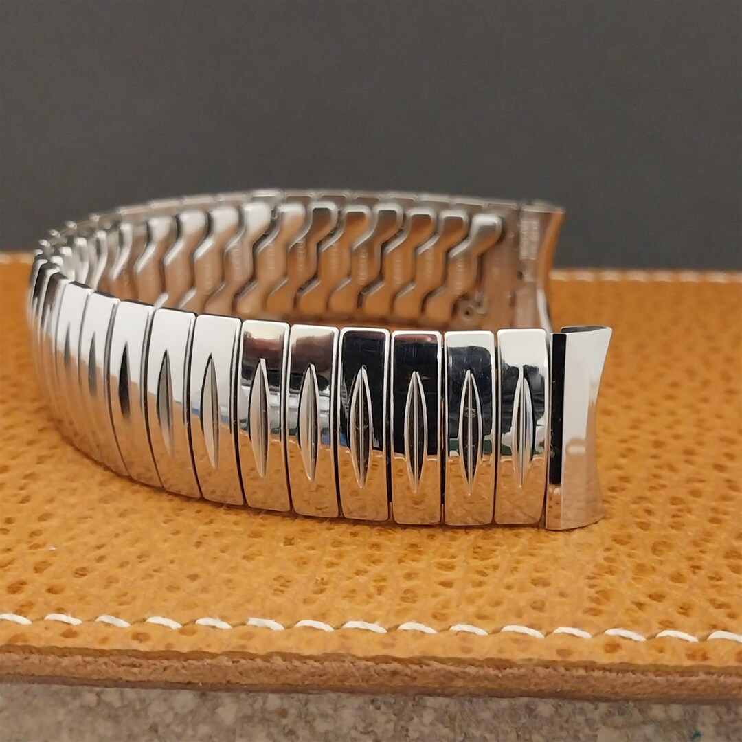 1959 Hamilton Sea-glo Flex-let USA Stainless Steel Nos Unused Vintage ...