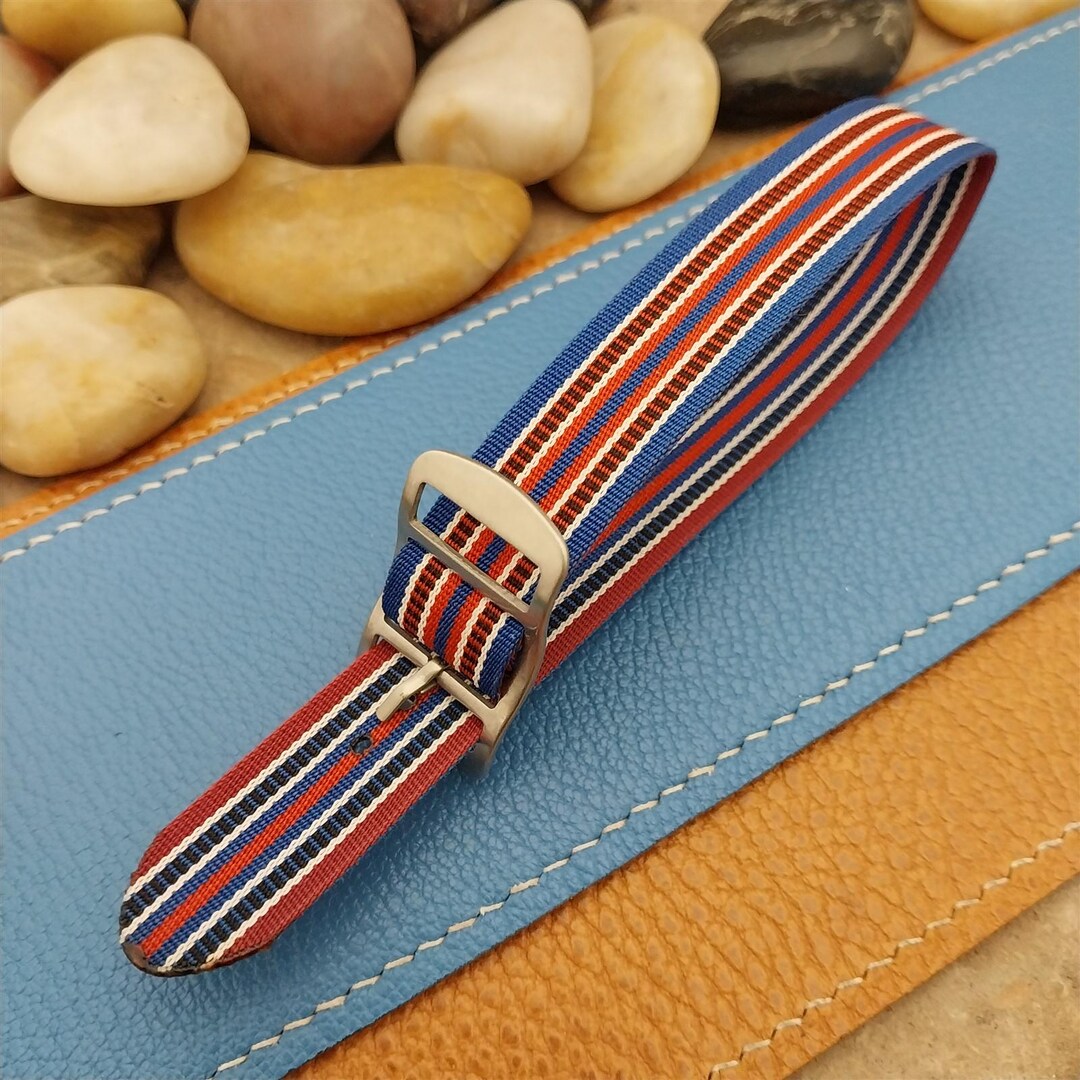 Vintage 16mm 1960s Reversible Striped Perlon Classic Single Pass NOS ...