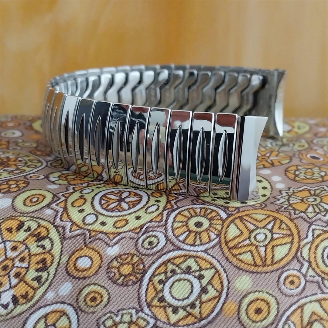 1959 Hamilton Sea-glo Flex-let USA Stainless Steel Nos Unused Vintage ...