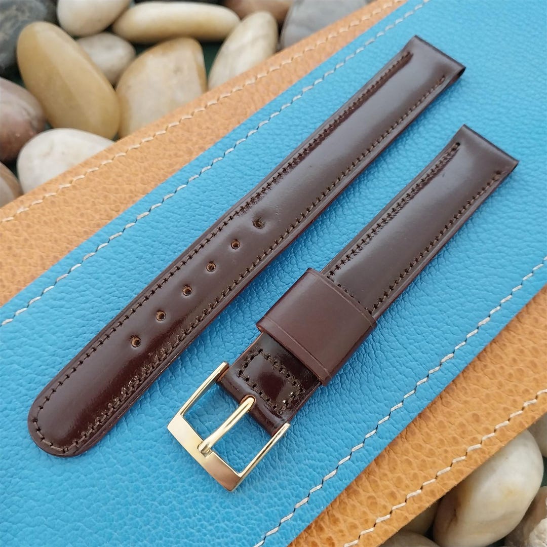 Padded Shell Cordovan Brown 5/8 Town &country Long Nos 1950s Vintage ...