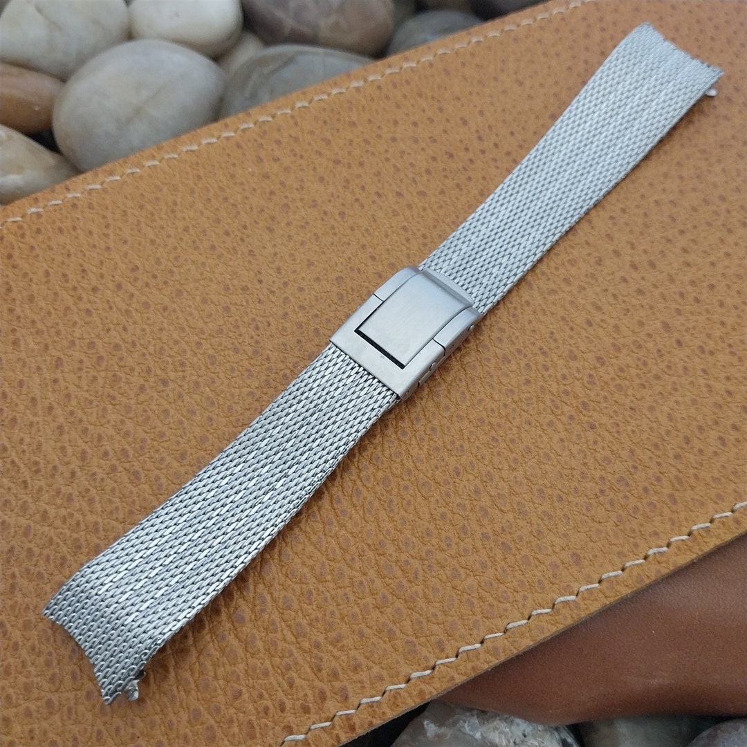 Stainless Steel Mesh 19mm Kreisler Stelux Nos Unused 1960s Vintage ...