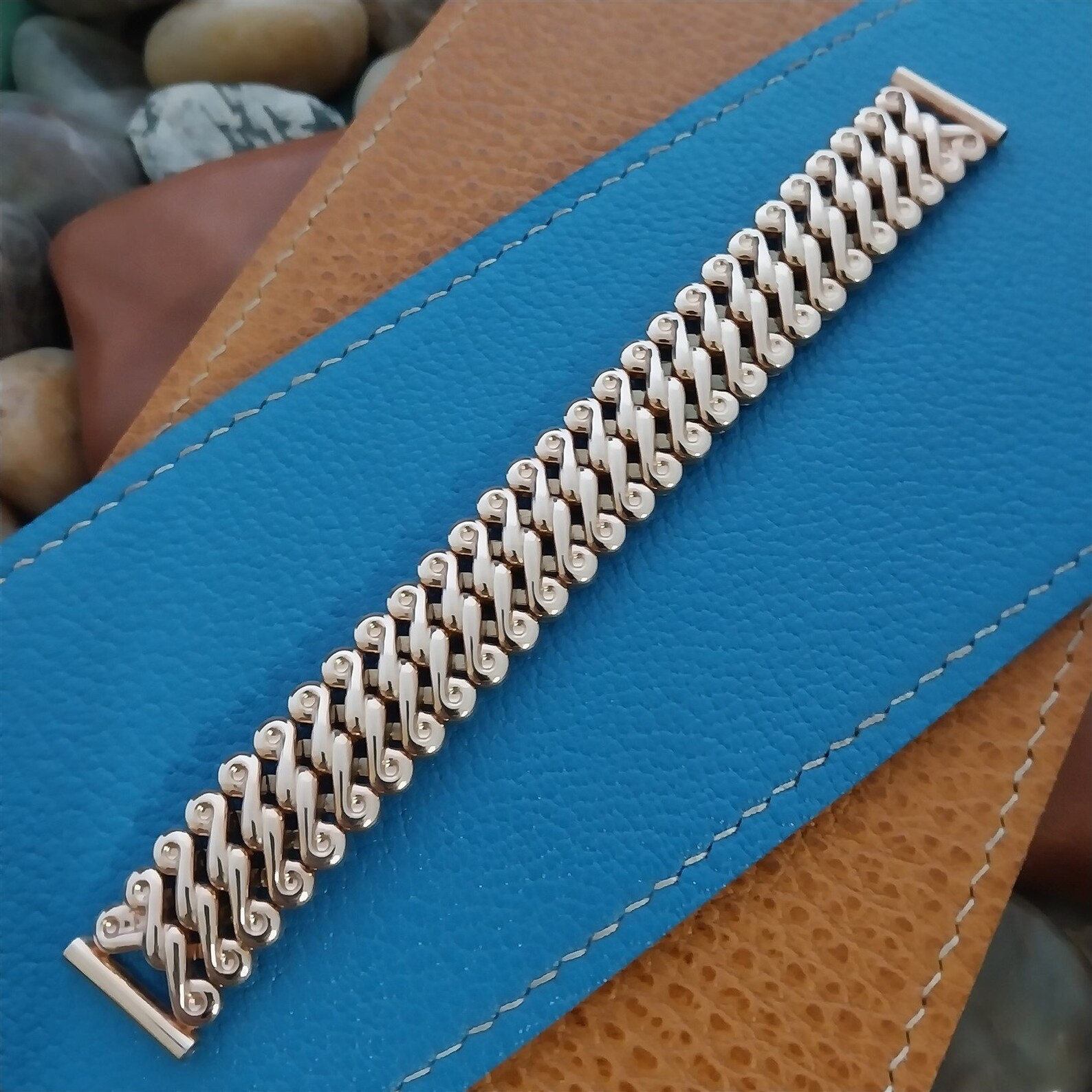 12k Rose Gold-filled JB Champion Corsican Unused MCM 1950s Vintage ...