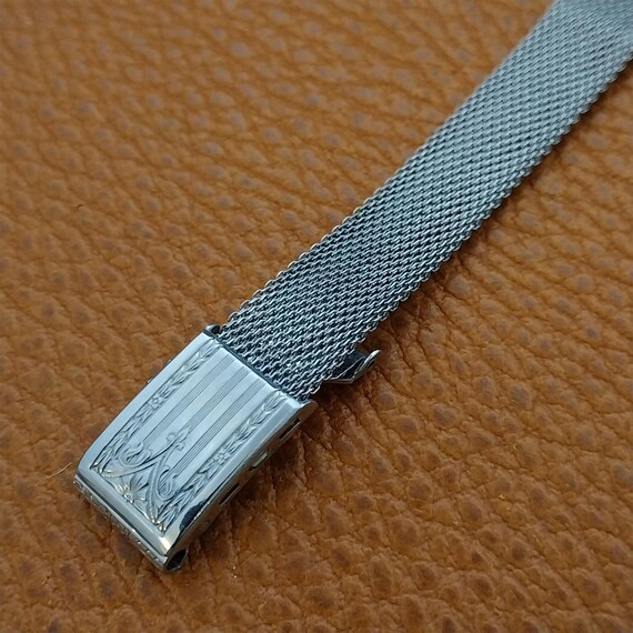 1920s 11mm Chromium Mesh Ladies Speidel Brothers Unus… - Gem