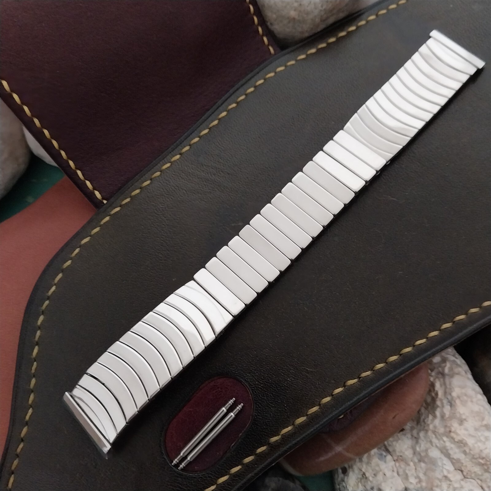 1970s Stainless Steel 18mm Expansion Unused Vintage Watch Band - Etsy