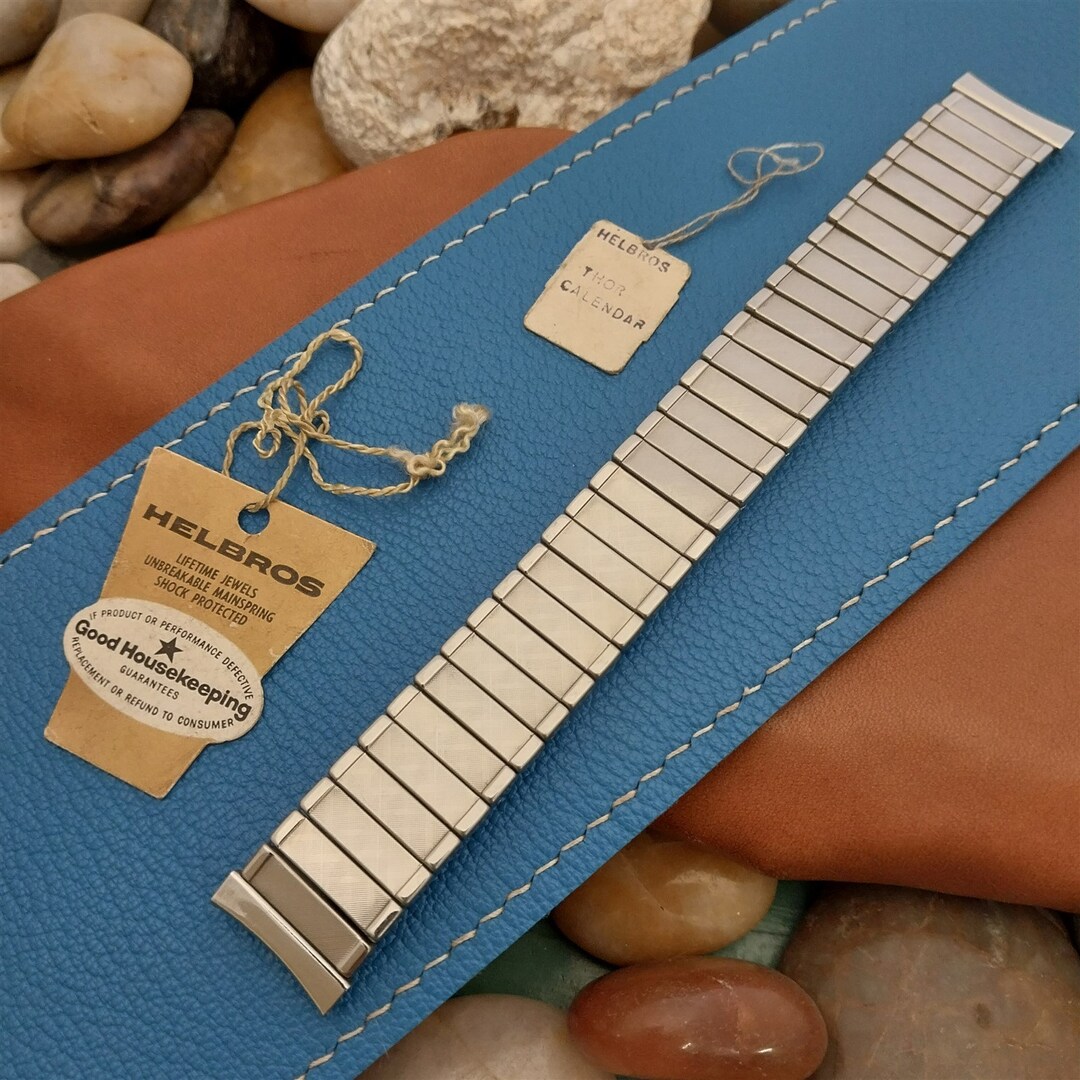 Helbros Thor Original Morflex Japan Stainless Steel Unused Vintage ...