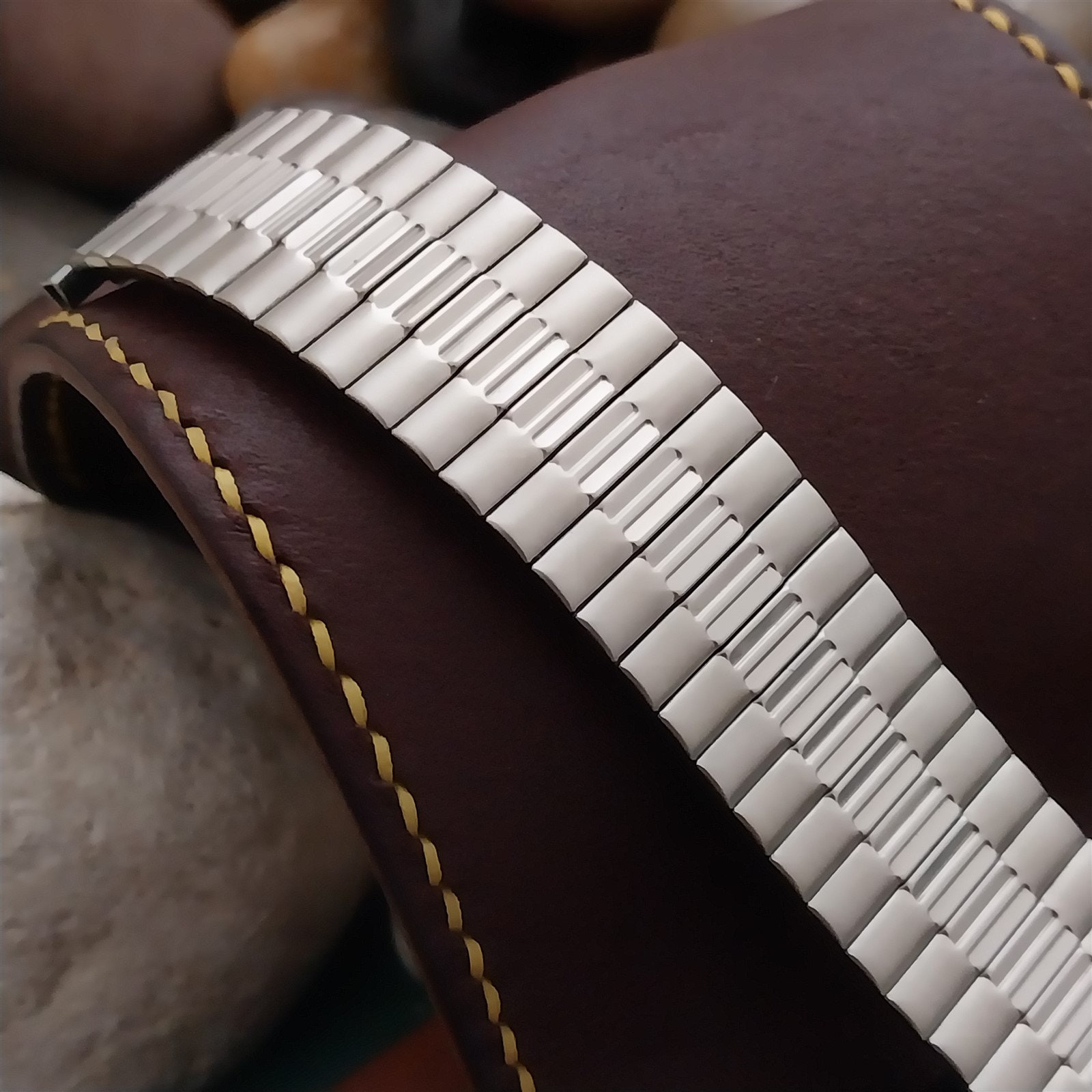 22mm 20mm Speidel Wide Stainless Steel Expansion Unused Vintage Watch ...