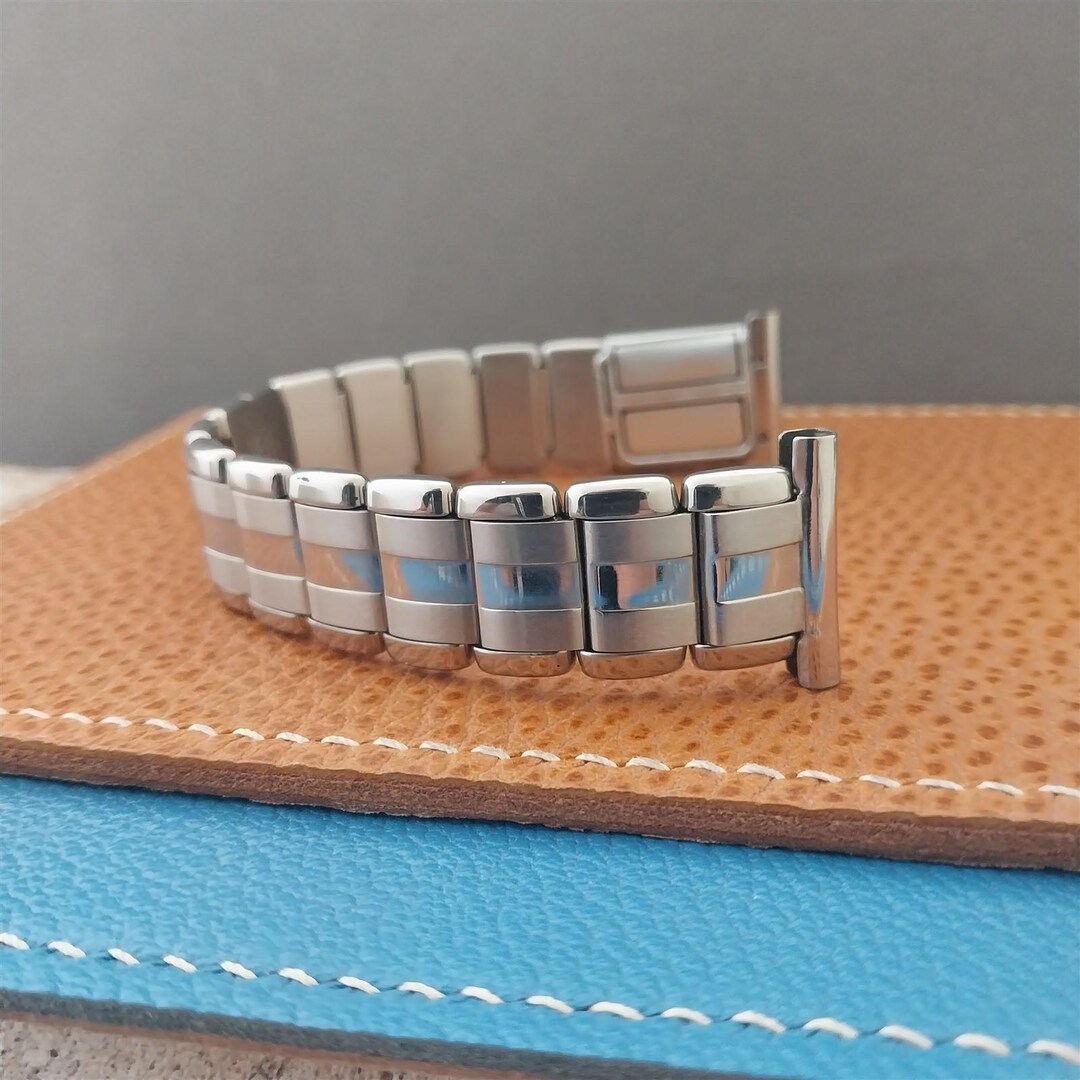 20mm 19mm 18mm Stainless Steel Wire Lug Kiefer Cadman Vintage Watch ...