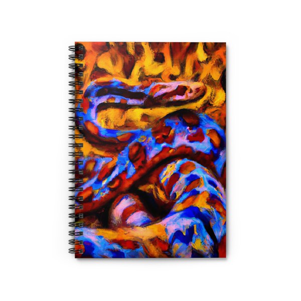 Cool Snake Notebook - Etsy