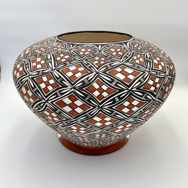 Geometric Design Pottery - Etsy