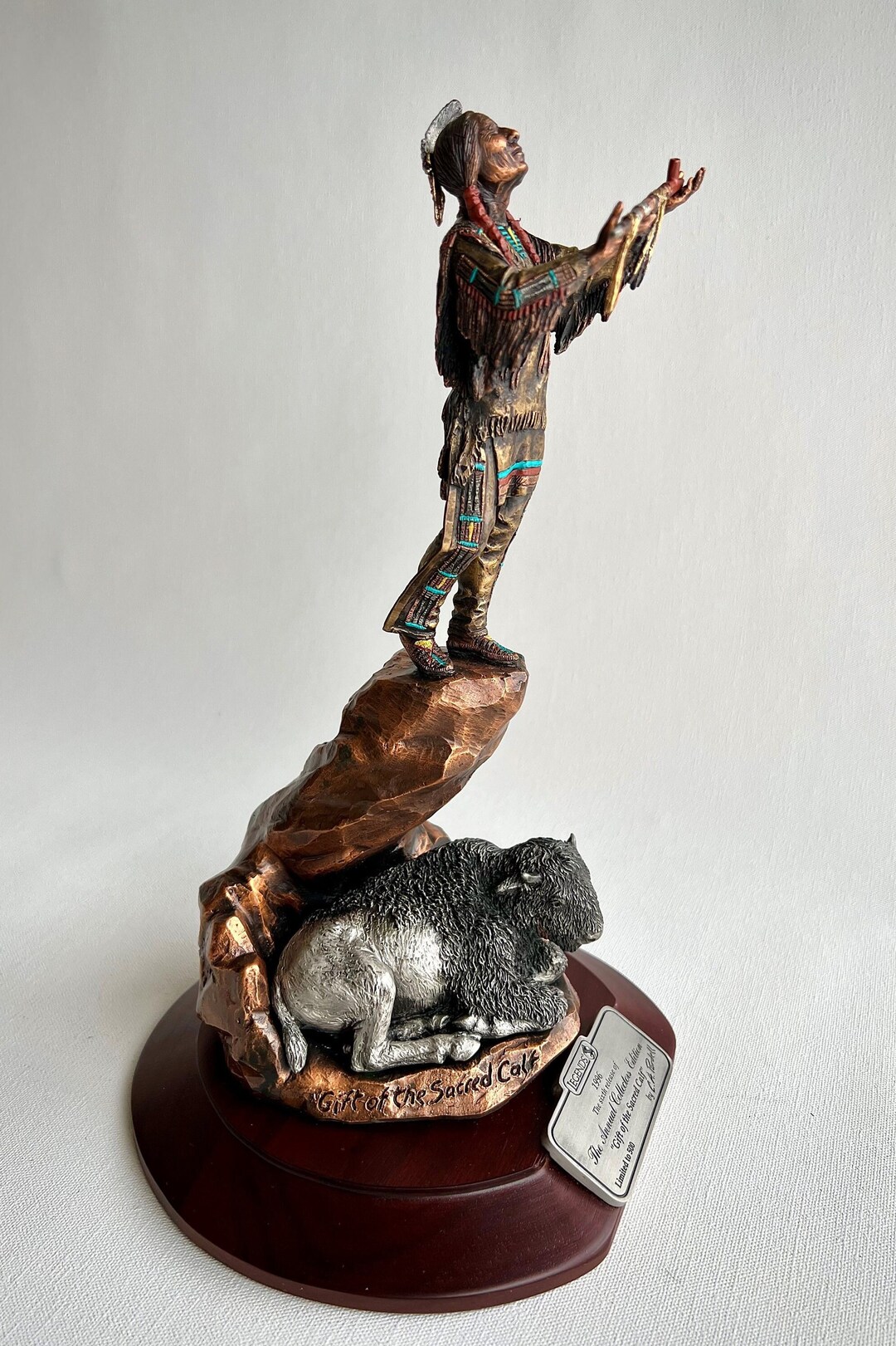 Christopher Pardell Legends gift of the Sacred Calf. Sculpture Circa ...