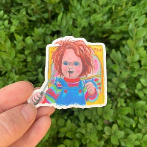 Good Guy Chucky Vinyl Sticker - Etsy