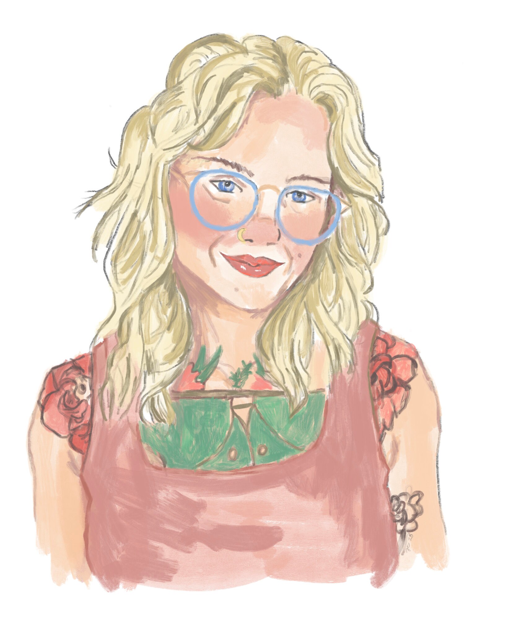 Custom Made Digital Portraits From Photo Personalized Gift - Etsy